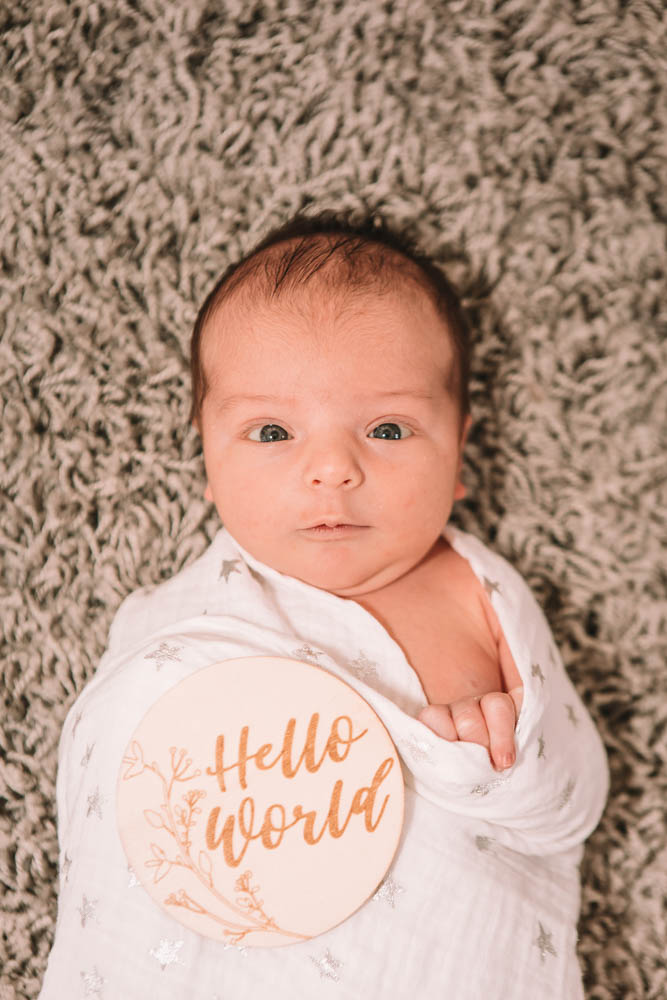 Koopman Family – in-home newborn session | Kristin Brown Photography