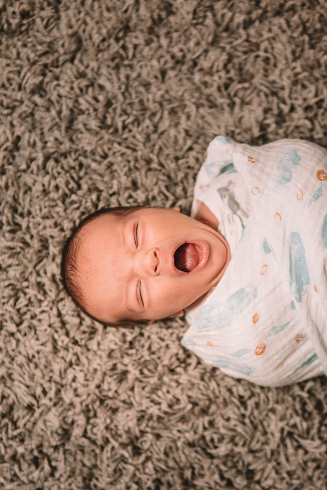 Koopman Family - in-home newborn session - Kristin Brown Photography
