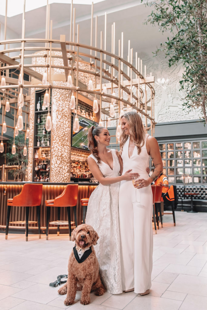 Candace & Stephanie – Wedding Reception and Rooftop Celebration at ...