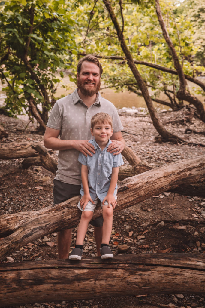 Mott Family – Creek Splash Mini Session – Loveland, Ohio | Kristin ...