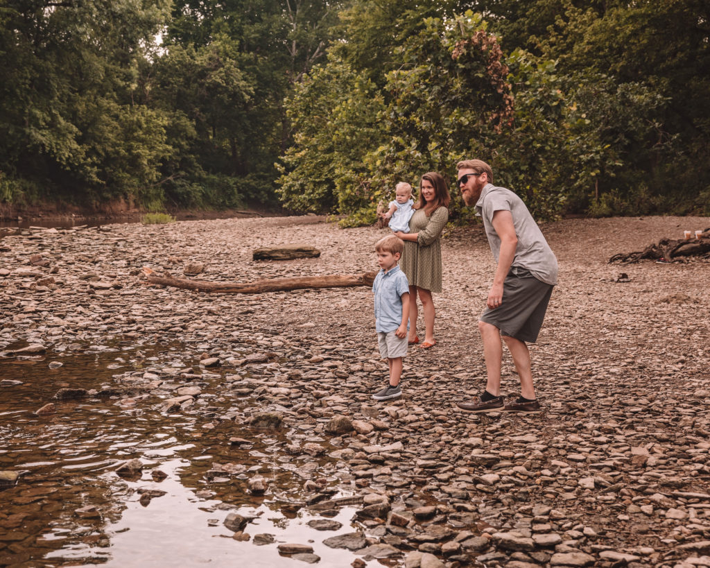 Mott Family – Creek Splash Mini Session – Loveland, Ohio | Kristin ...