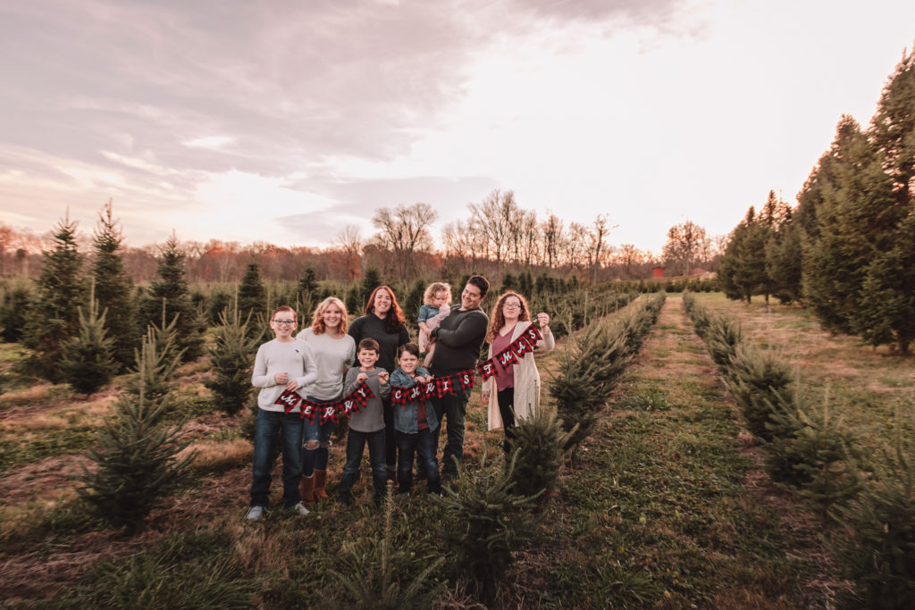 Steed Family – Christmas Tree Farm Mini Session – Cincinnati, Ohio ...