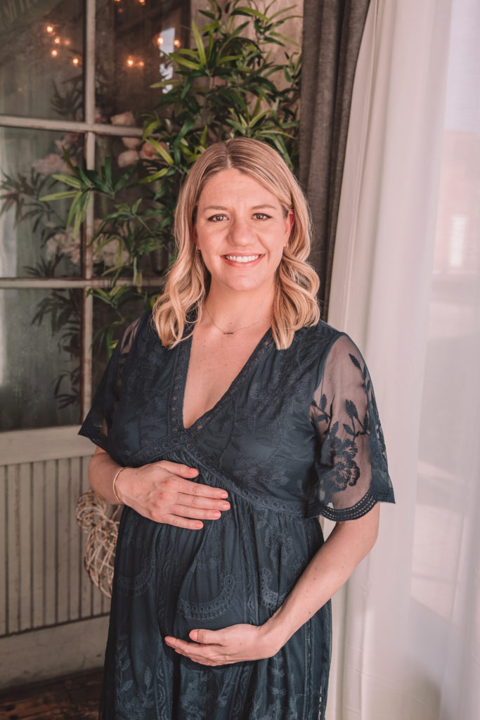 Jaspering Maternity Photos at Mill Street Studios | Kristin Brown ...