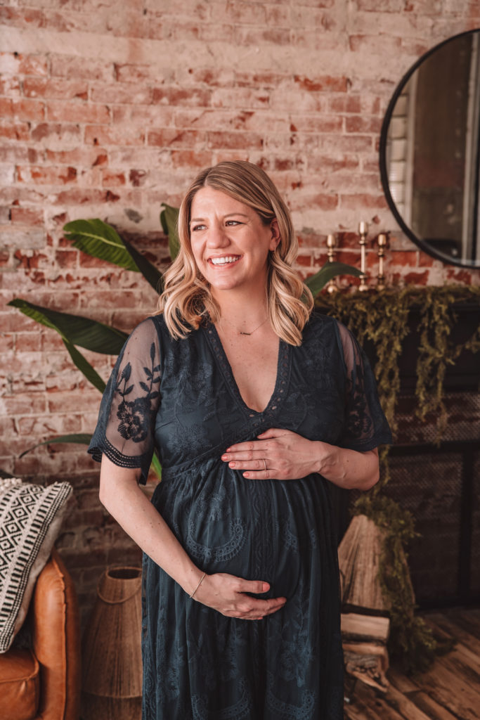 Jaspering Maternity Photos at Mill Street Studios | Kristin Brown ...
